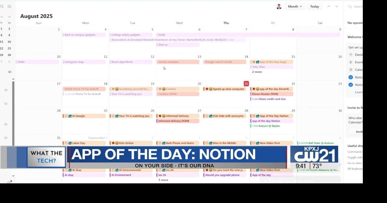 What the Tech: App of the day - Notion | News | ktbs.com