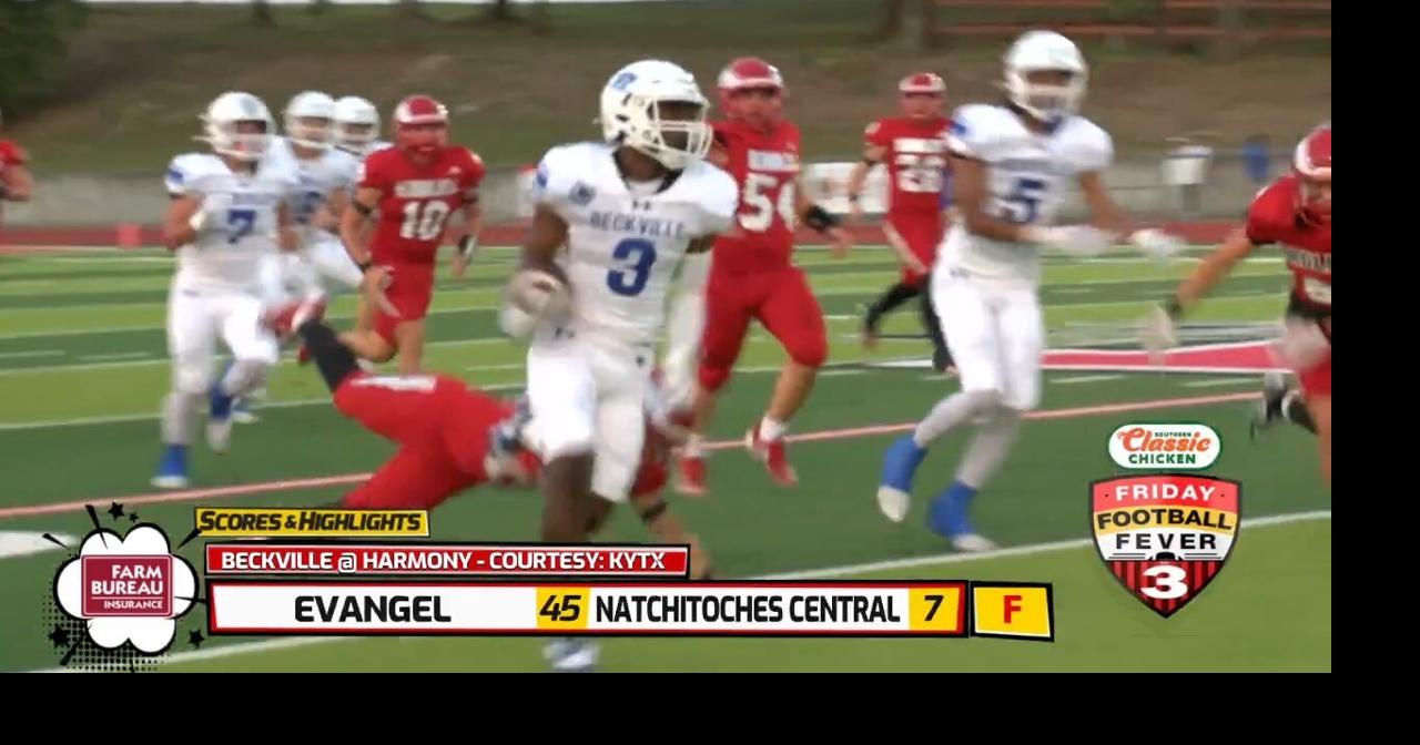 Beckville @ Harmony | Friday Football Fever Highlights | ktbs.com