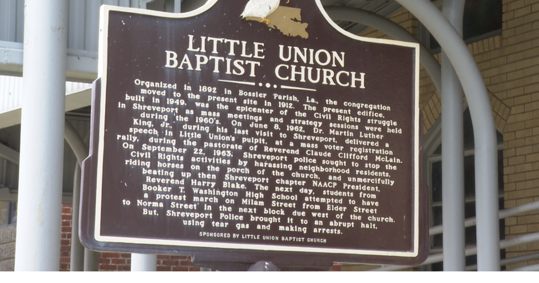 Little Union Baptist Church pastor explores church's history | Black History | ktbs.com