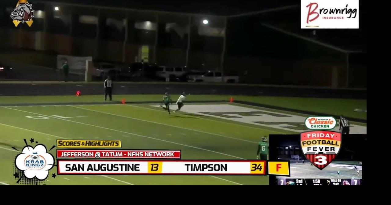 Jefferson @ Tatum | Friday Football Fever Highlights | ktbs.com