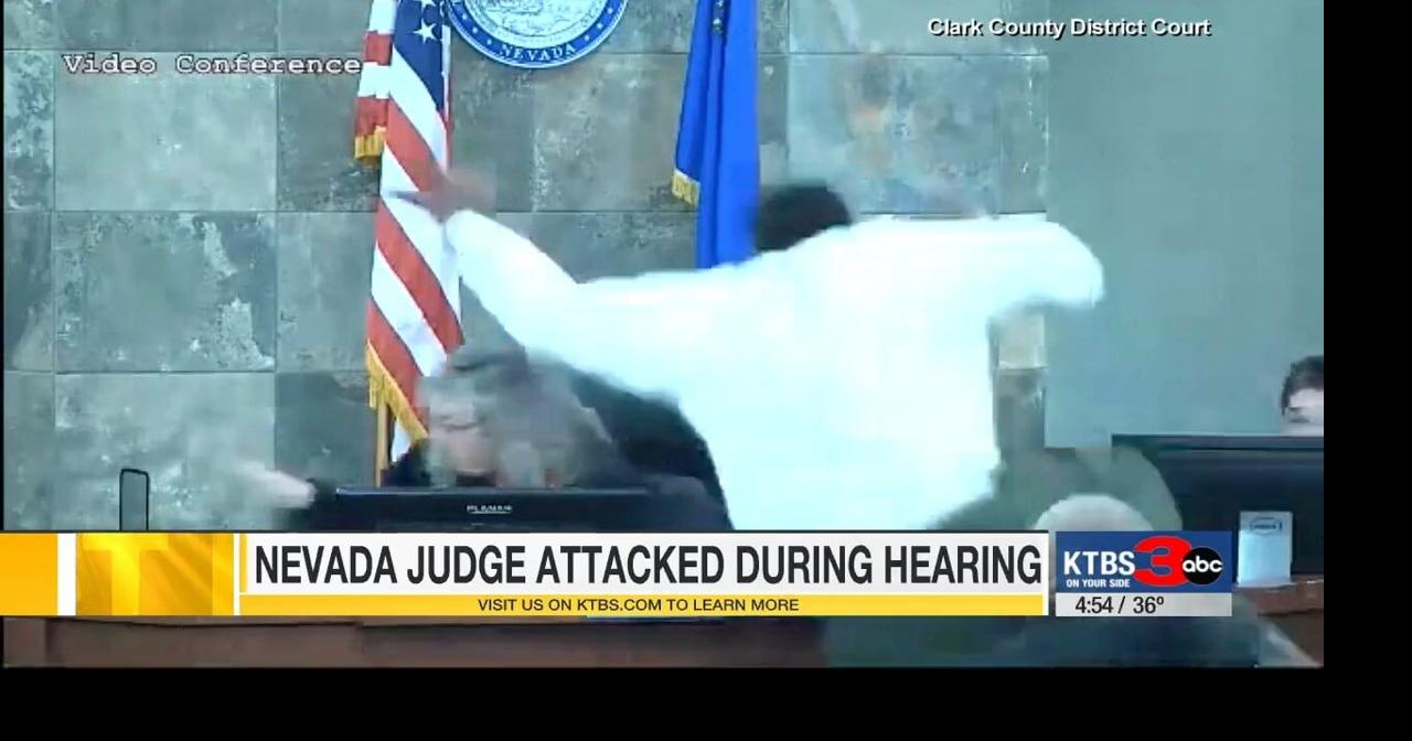 Nevada Judge Attacked By Defendant During Sentencing In Vegas
