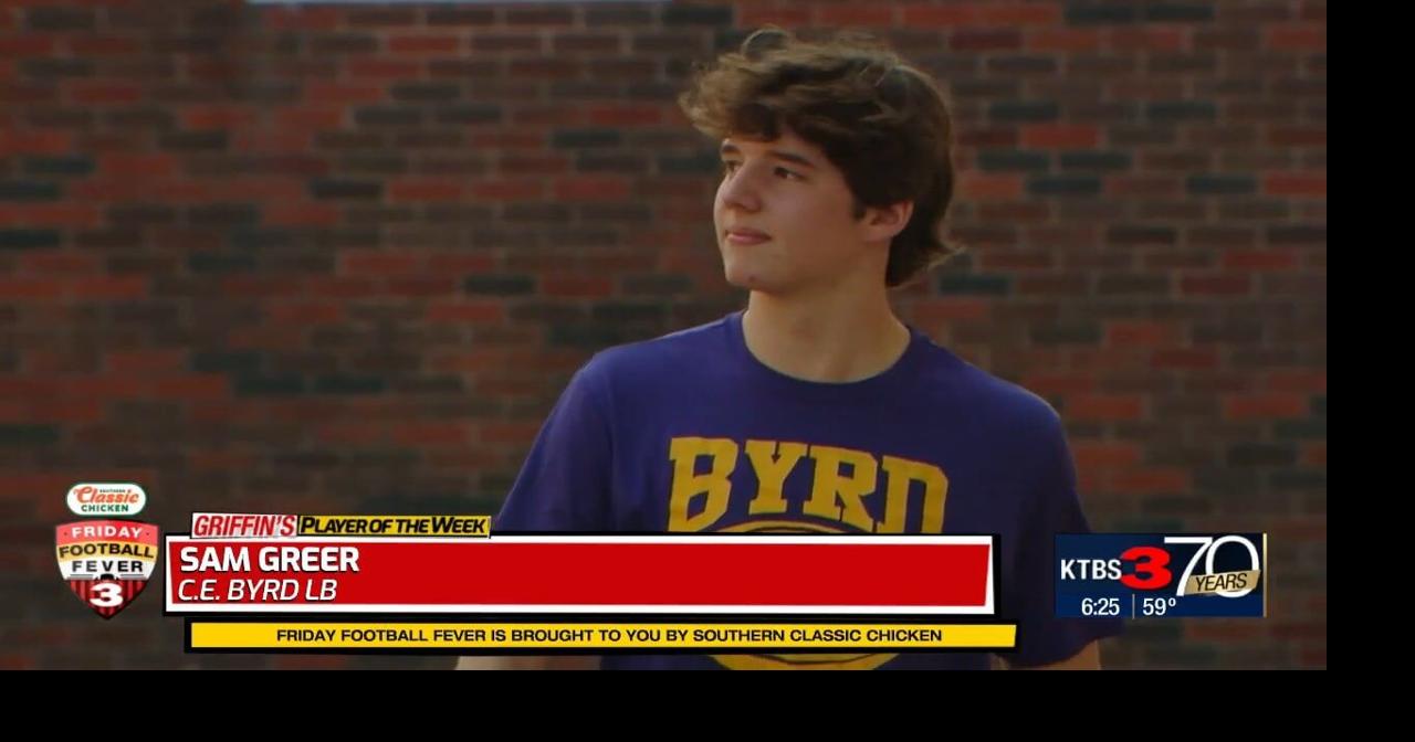 Griffin's POTW: Sam Greer | In Case You Missed It | ktbs.com