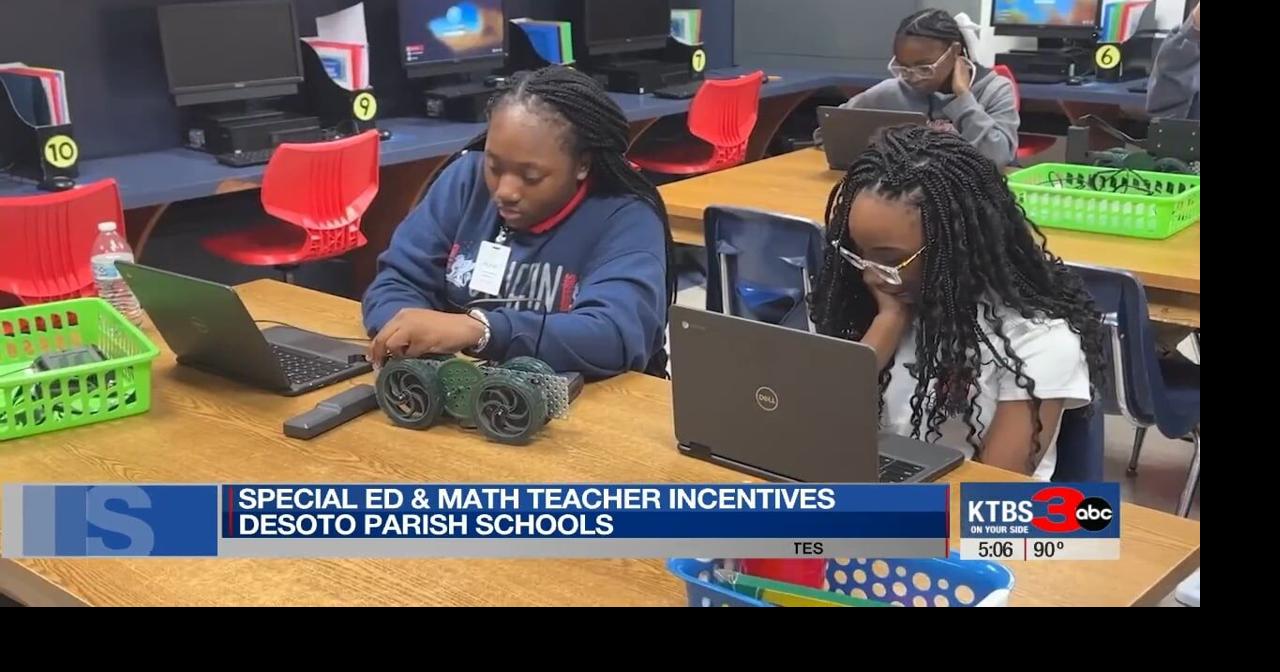 DeSoto Parish Schools offers $5K bonuses to attract math, special ...