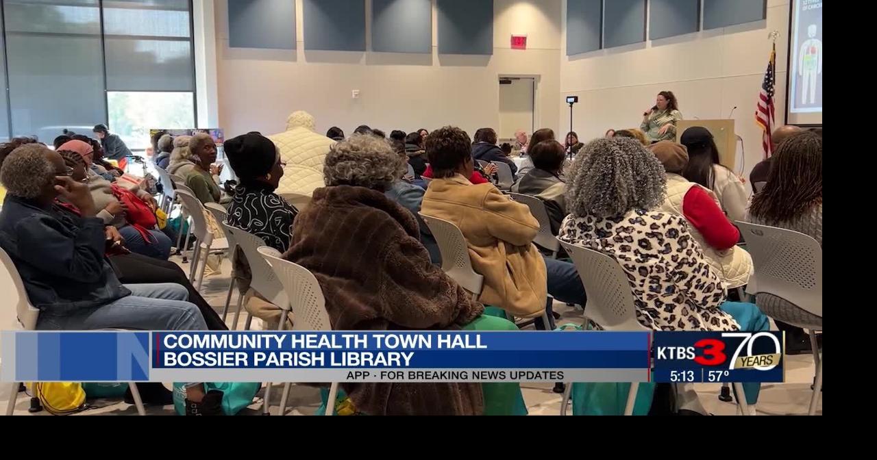 Bossier Parish Library holds community health town hall | News | ktbs.com