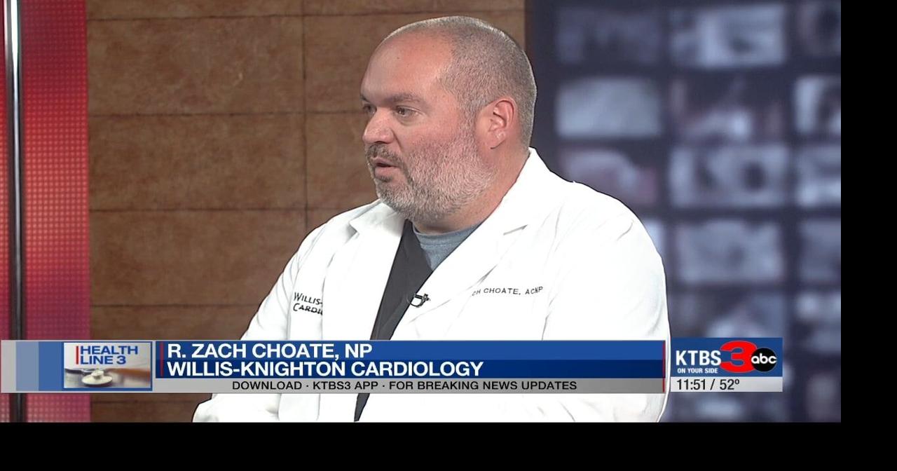 Healthline 3 Preview: R. Zach Choate, NP of Willis-Knighton Cardiology ...