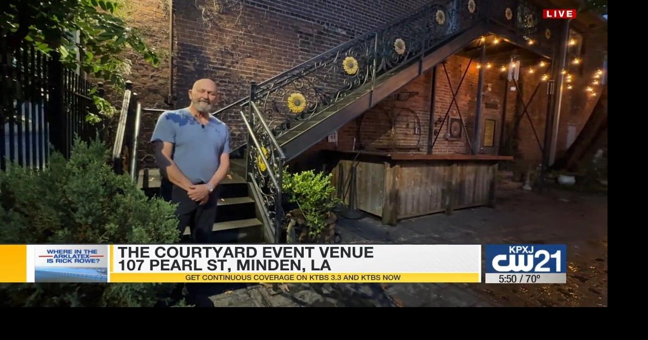 Where in the ArkLaTex is Rick Rowe? The Courtyard Wedding & Event Venue ...