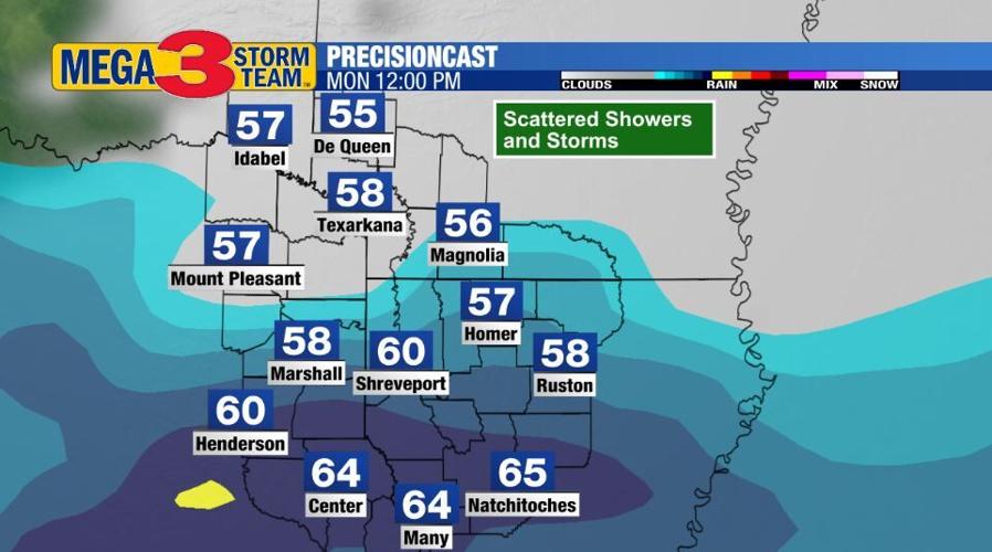 Significant rain possible Sunday and Monday | News | ktbs.com