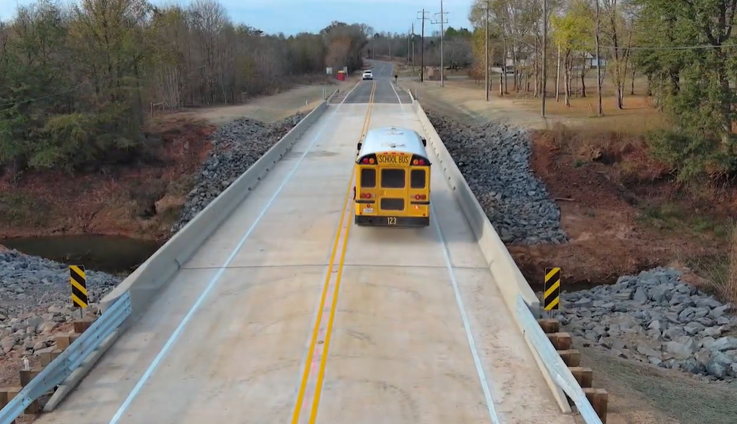 Caplis-Sligo Road bridge over Red Chute Bayou reopens | News | ktbs.com