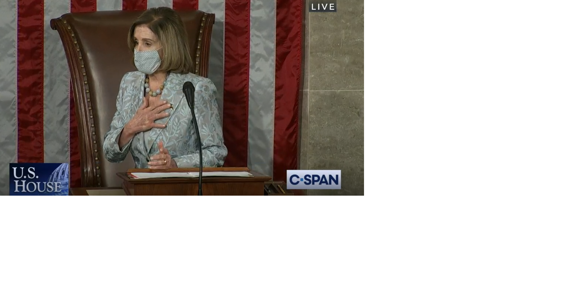 Pelosi calls for moment of silence for Luke Letlow during first meeting ...