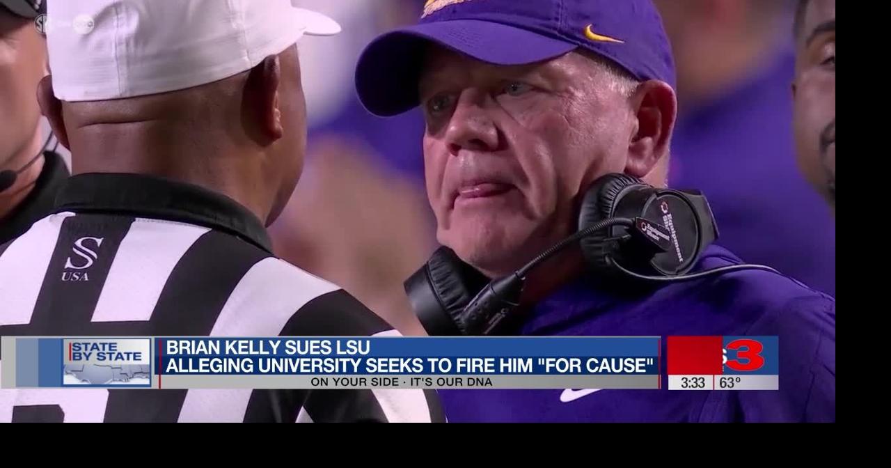Brian Kelly sues LSU, alleging university now seeks to fire him 'for ...
