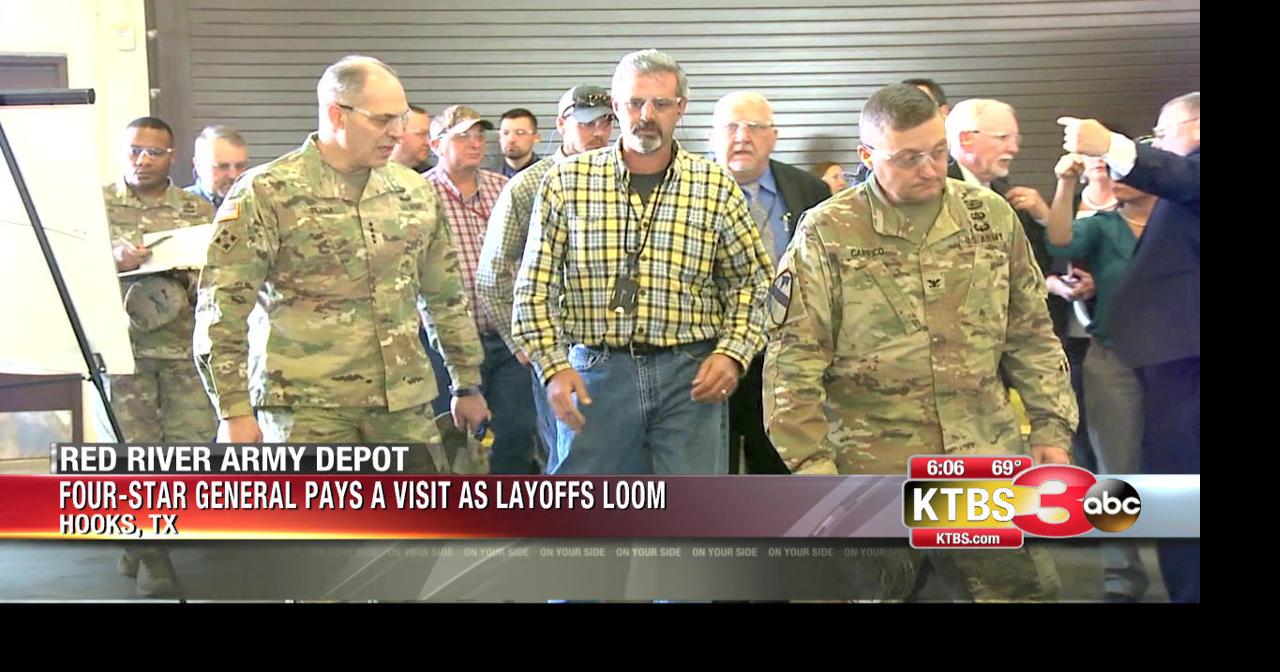 Four-star general visits Red River Army Depot | News | ktbs.com