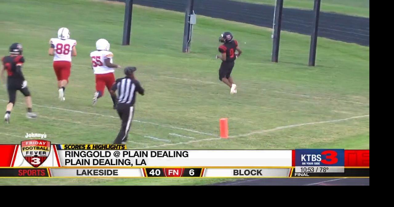 Ringgold @ Plain Dealing | Friday Football Fever Highlights | ktbs.com