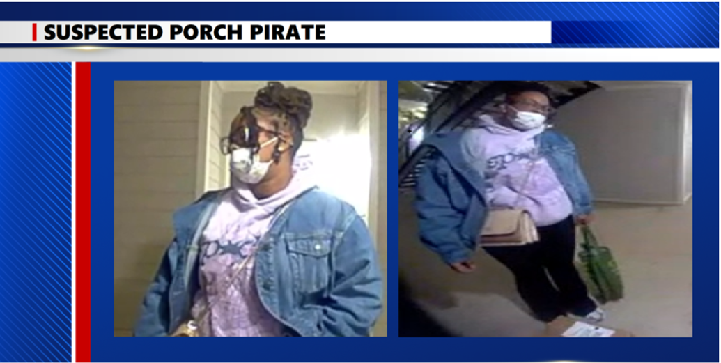 CLEARED: Woman mistakenly identified in porch pirate case, SPD ...