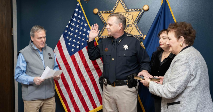 Jay Long sworn in as interim Caddo Parish sheriff | News | ktbs.com