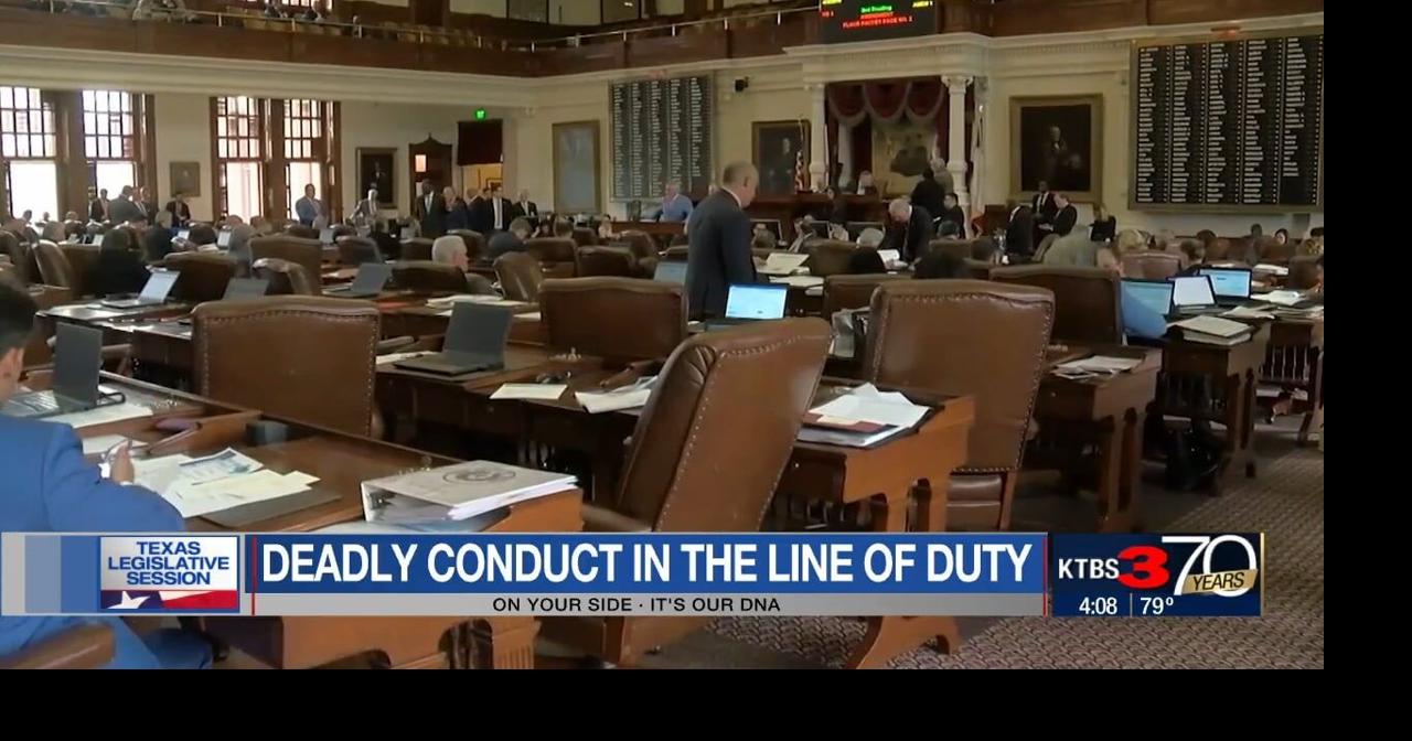 Texas lawmaker pushes bill to exempt officers from deadly conduct ...