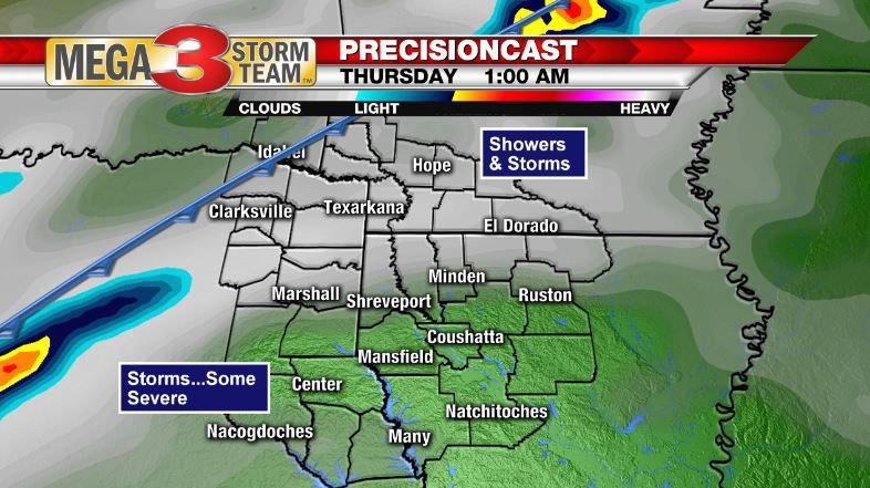 Severe weather possible late Wednesday | StormTeam 3 Weather | ktbs.com