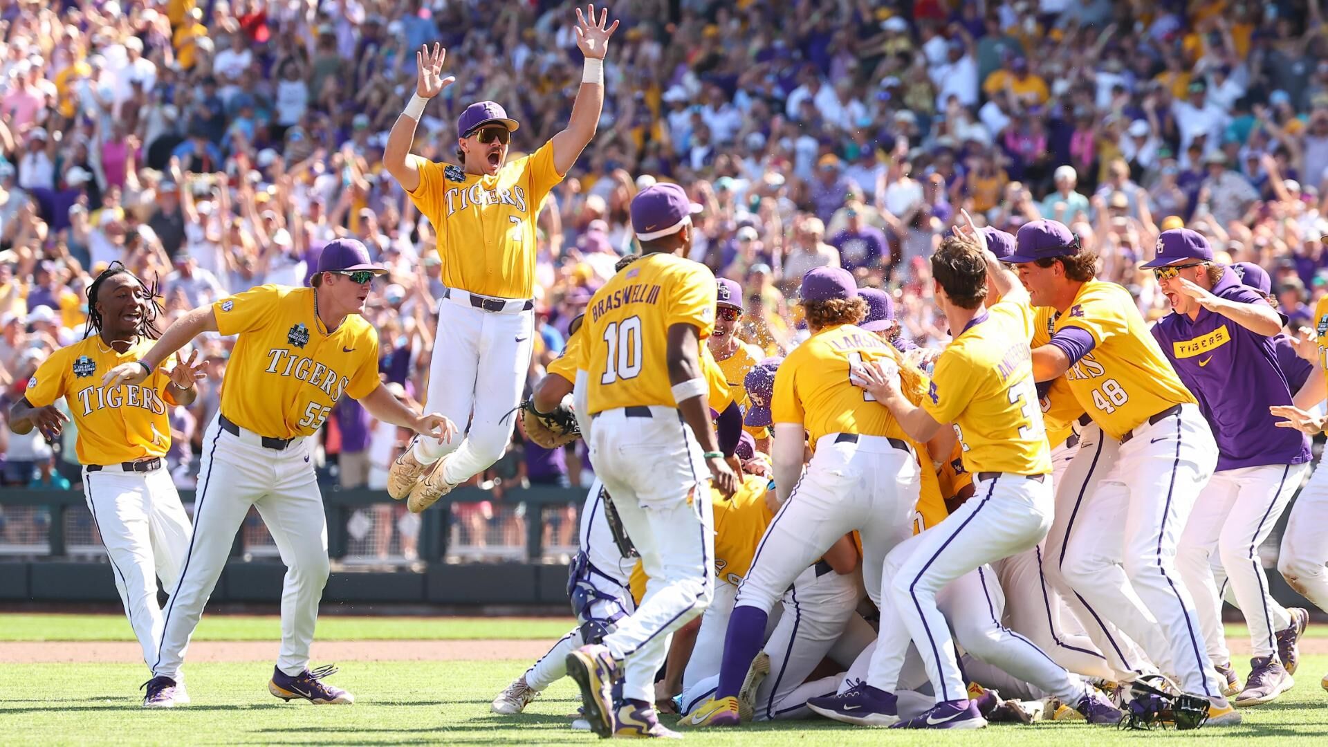Wednesday declared LSU Baseball Day; celebration from Alex Box Stadium ...