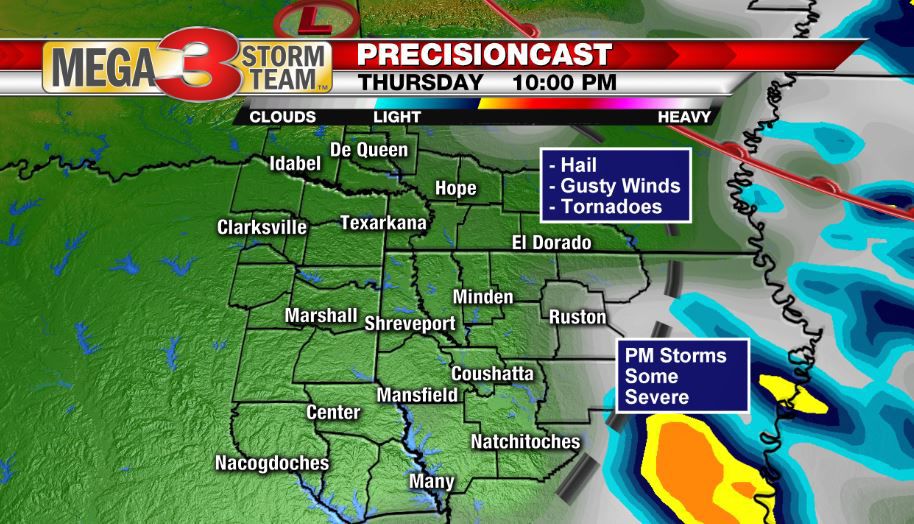 Severe weather still possible Thursday | StormTeam 3 Weather | ktbs.com