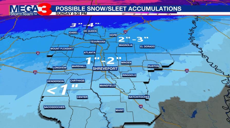 Winter Storm Fern expected to bring significant freezing rain, sleet ...