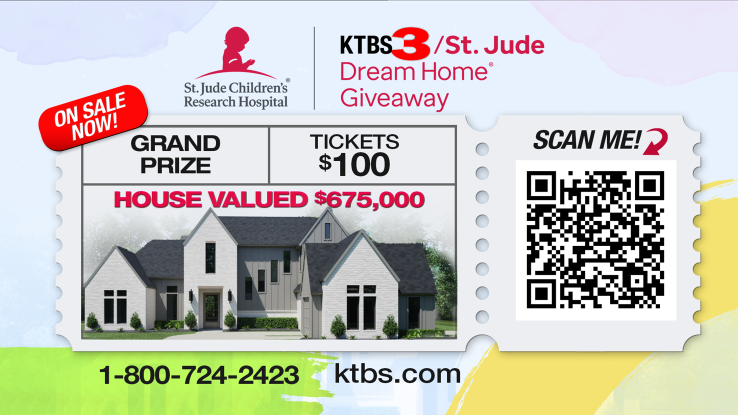 7 a.m. - Extended look at the KTBS 3 St. Jude Dream Home as another deadline approaches | | ktbs.com