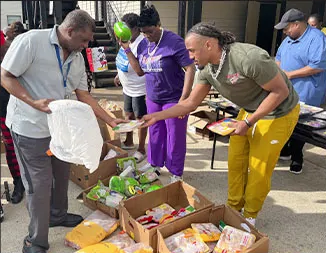 Mama Sneed makes sure her son gives back to his community | News | ktbs.com
