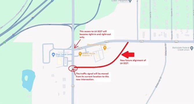 Haughton leaders hope Highway 157 expansion will attract business ...