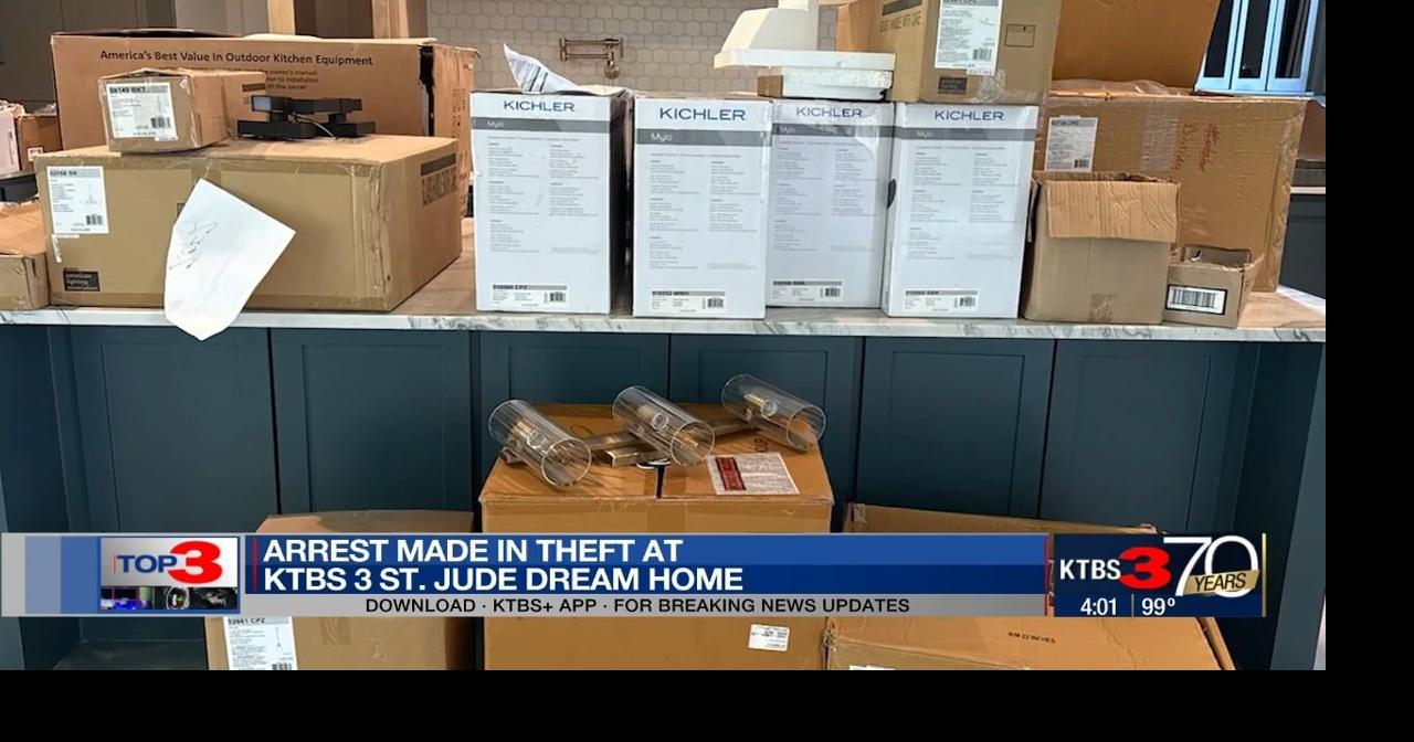 Man accused of stealing from KTBS 3 St. Jude dream home | Crime | ktbs.com