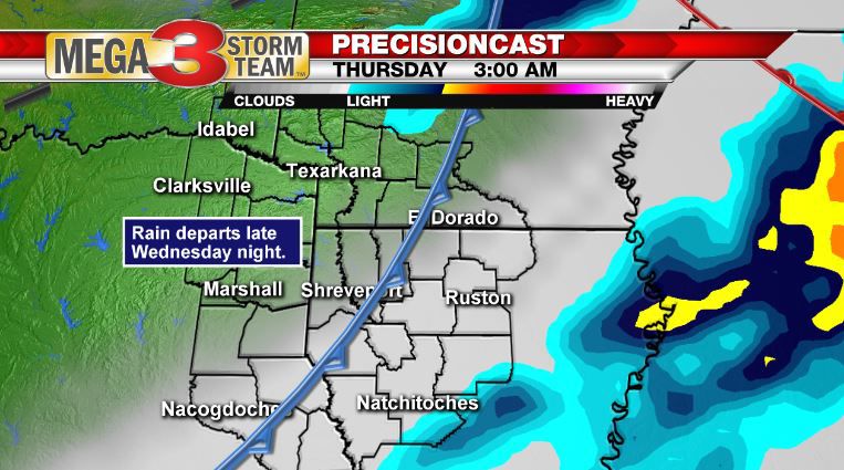 Stormy weather forecast on Wednesday | Arkansas | ktbs.com