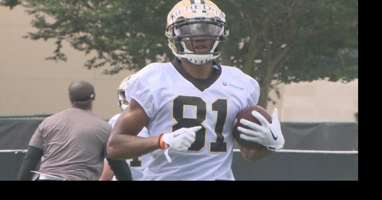Cameron Meredith enjoying reunion with Saints WR coach Curtis Johnson ...