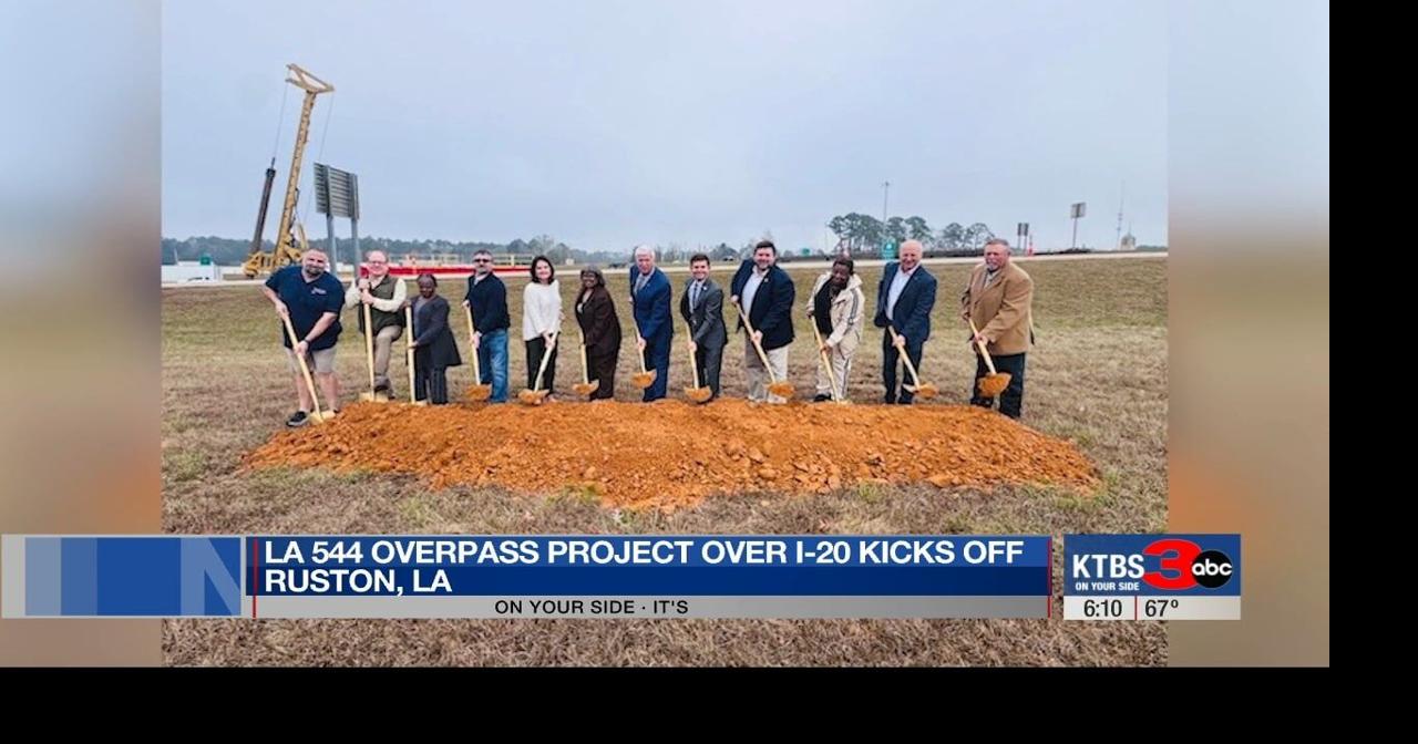 Construction begins on $39.2M overpass replacement in Ruston | News ...