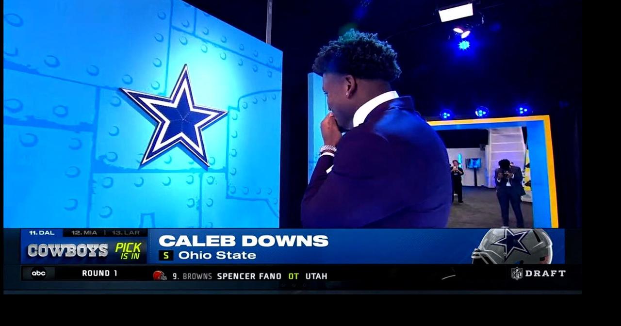 Cowboys trade up to pick Caleb Downs 11th overall, take Lawrence at 23 ...