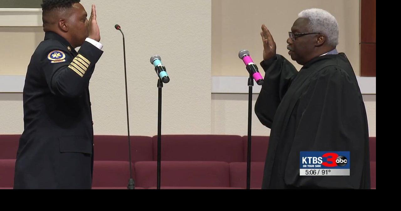 Reese sworn in as fire chief | News | ktbs.com