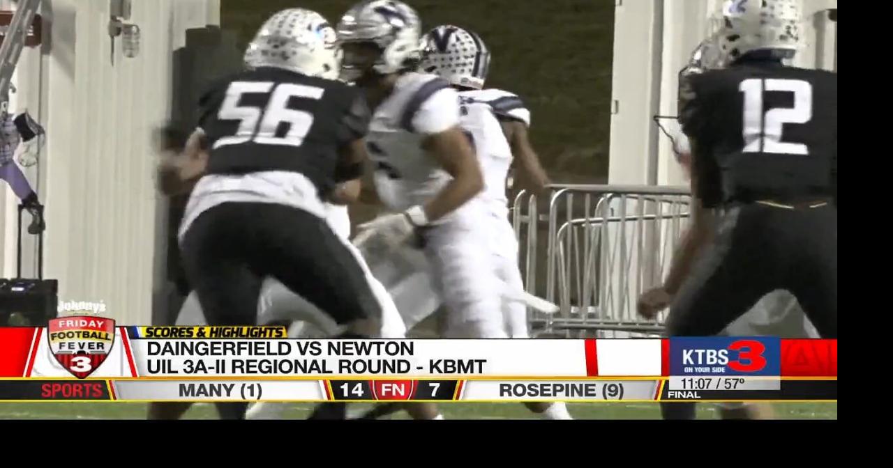 Daingerfield @ Newton | Friday Football Fever Highlights | ktbs.com