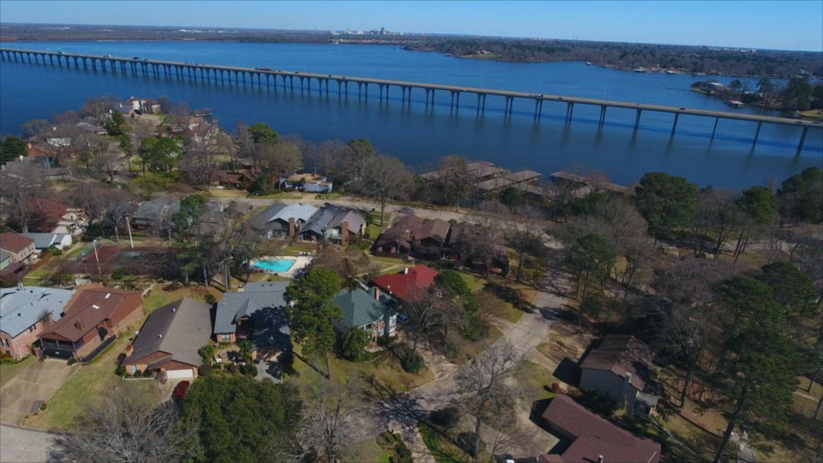 Cross Lake Bridge is in the dark as lights await repair | ArkLaTex In ...