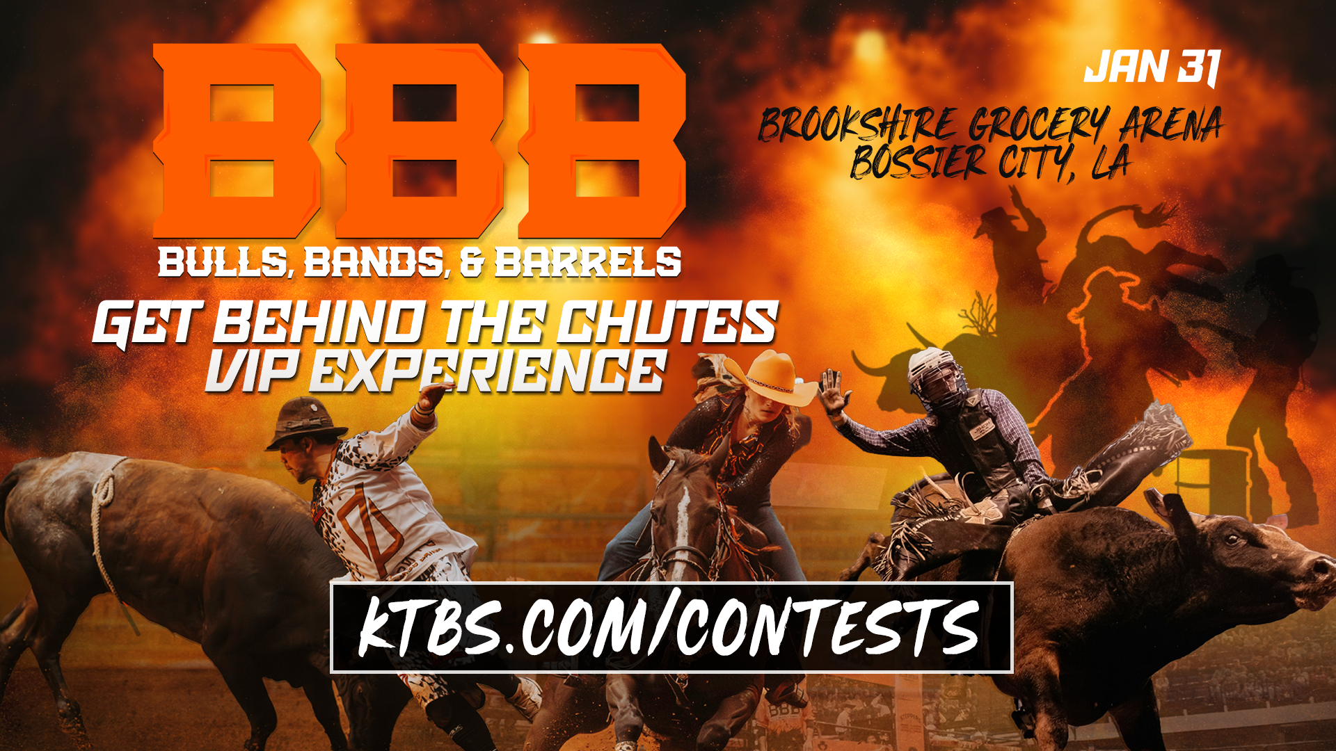 Win a VIP experience at Bulls, Bands and Barrels | Entertainment | ktbs.com