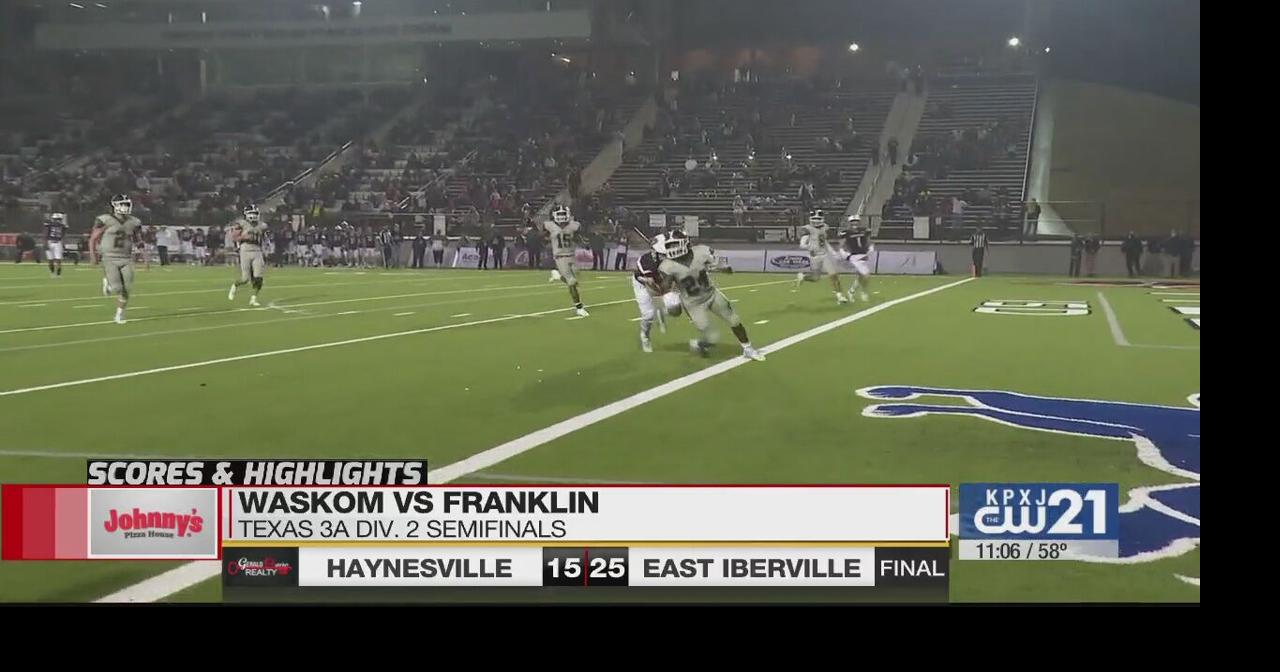 Waskom vs Franklin: Game Highlights | Friday Football Fever Highlights ...