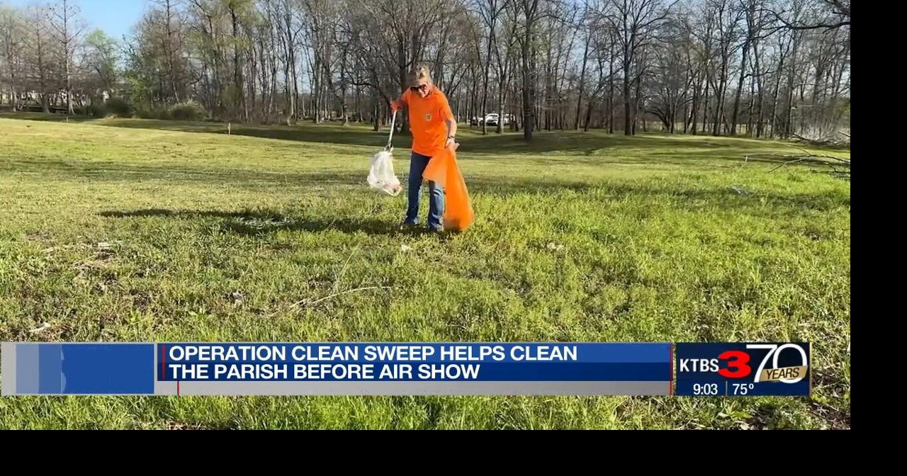 Operation Clean Sweep helps clean Bossier Parish before air show | News ...