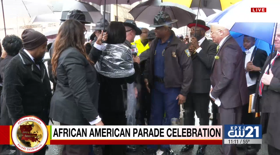Thousands brave the rain to celebrate Black History Month at African ...