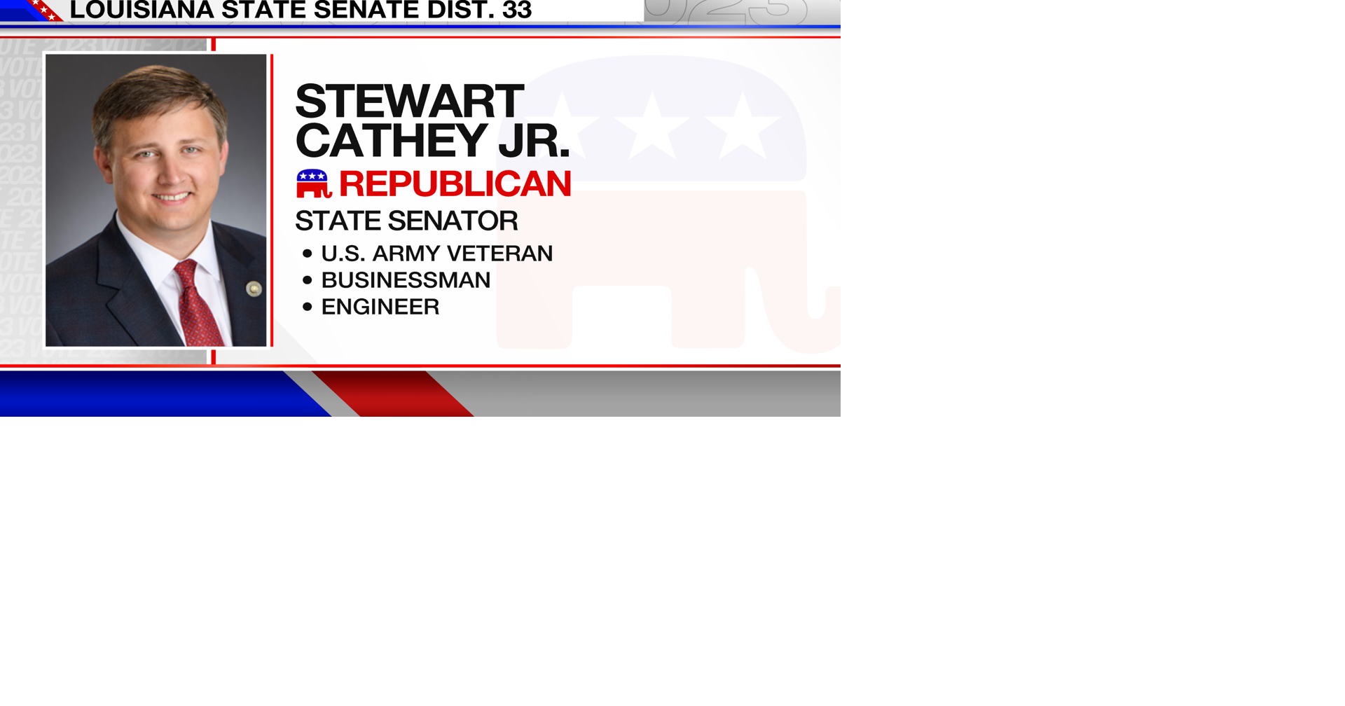 Louisiana State Senate District 33 - Stewart Cathey Jr. | Louisiana ...
