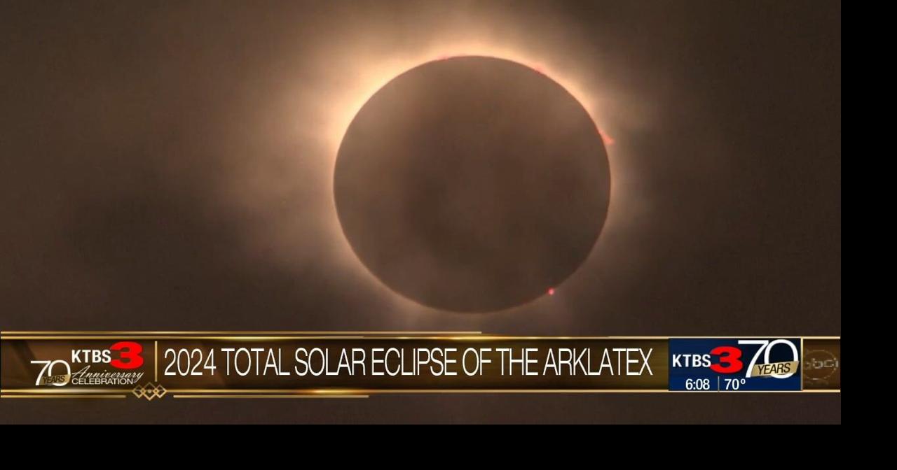 KTBS 70th Anniversary: 2024 total solar eclipse | KTBS 3 70th Anniversary | ktbs.com