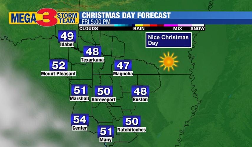 Nice weather forecast for Christmas | News | ktbs.com