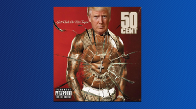 50 Cent photoshopped Trump's face on his iconic album cover after ...