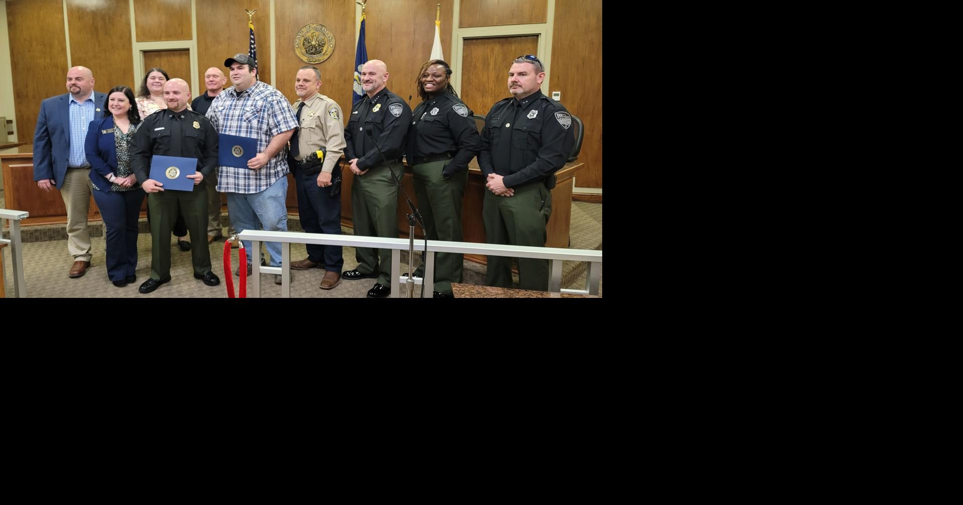 Minden police officer, Webster sheriff's deputy recognized | News ...