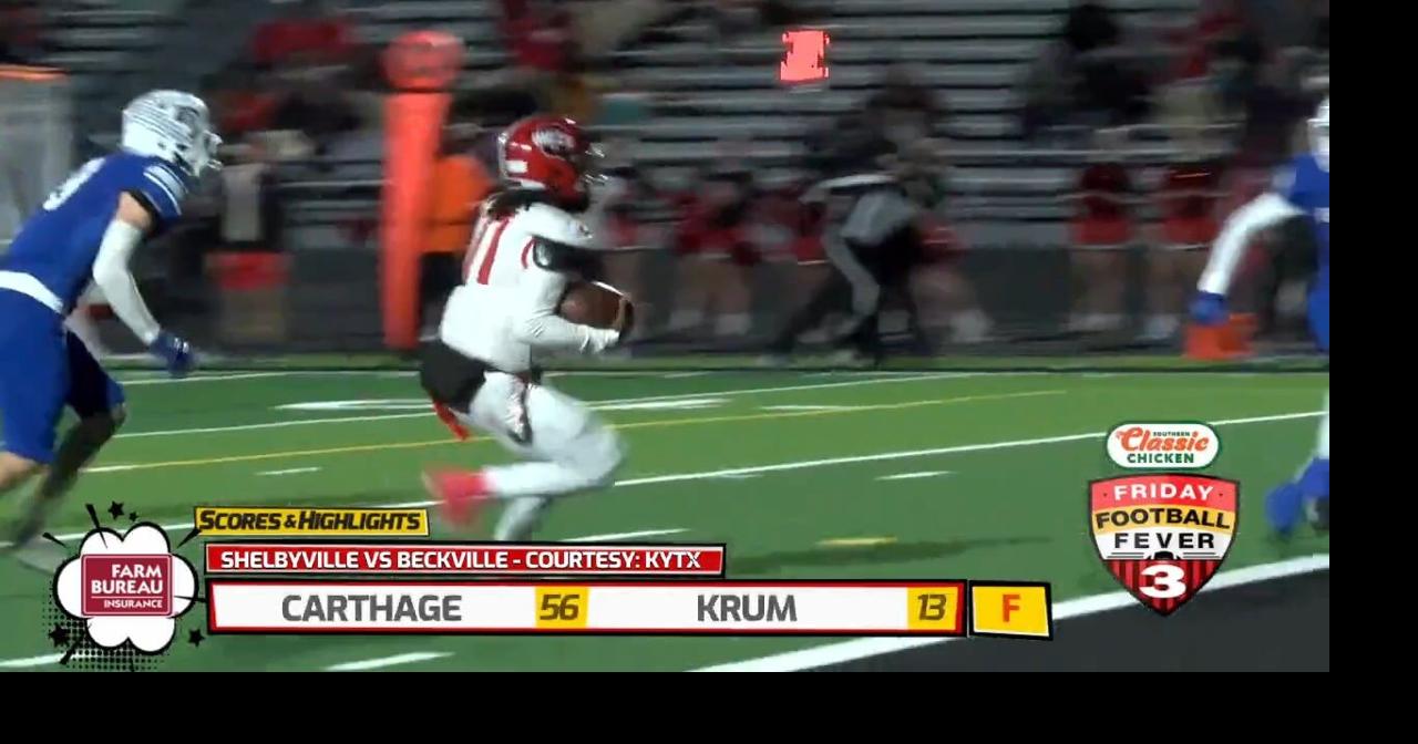 Shelbyville vs Beckville | Friday Football Fever Highlights | ktbs.com