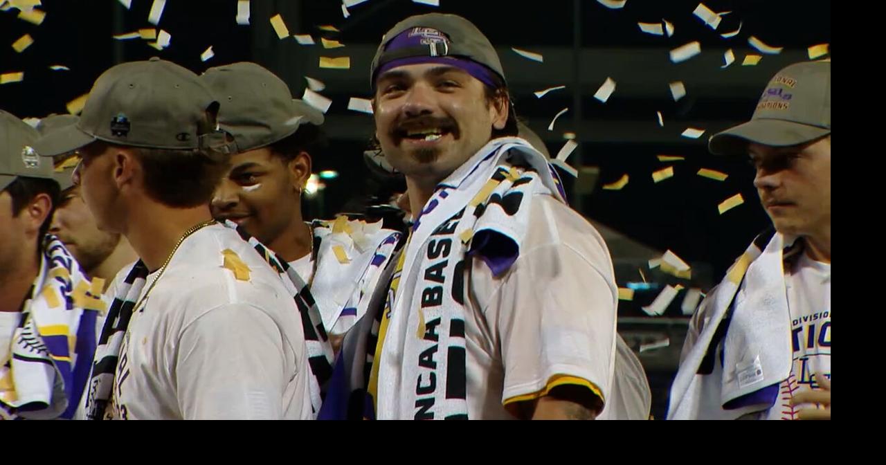 Hayden Travinski celebrates LSU's national championship | In Case You ...