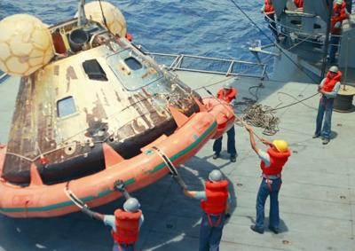 Mickey Lowe assisted Apollo 11 capsule recovery after surviving Vietnam ...