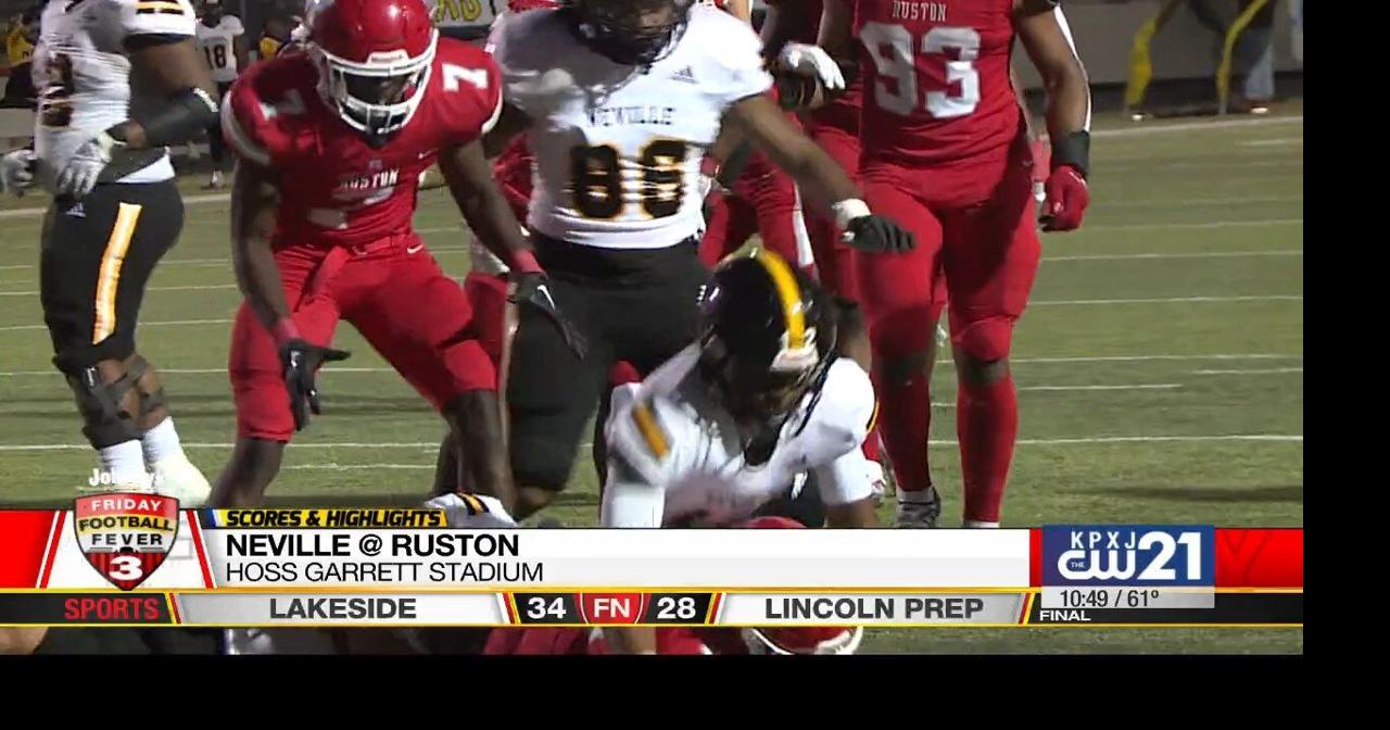 Neville @ Ruston | Friday Football Fever Highlights | ktbs.com