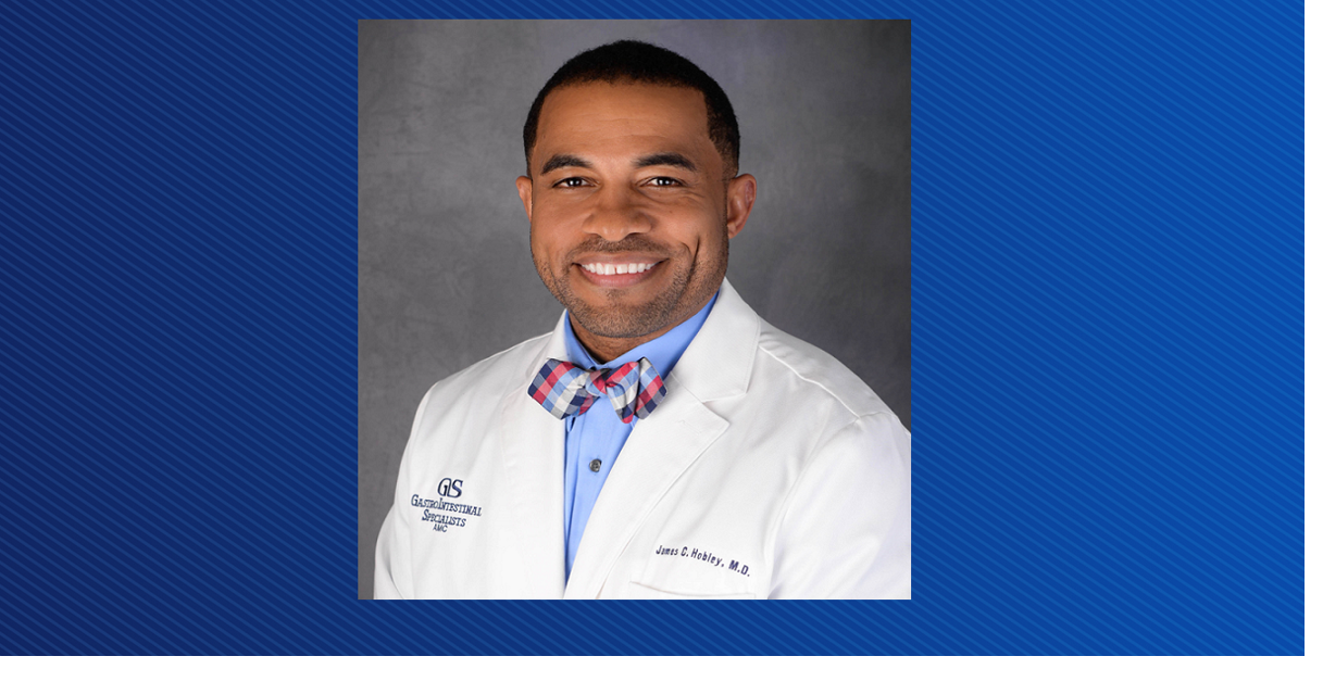 Dr. James C. Hobley receives award from American College of ...