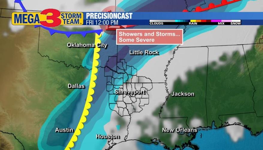 Severe storms possible on Friday | News | ktbs.com