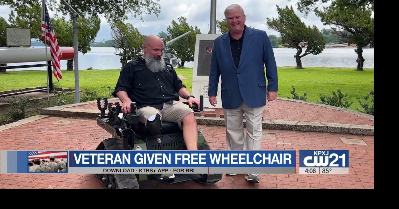 Army veteran receives all-terrain wheelchair, opening door to new ...